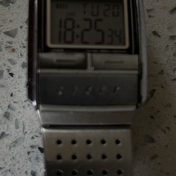 Rare 1992 Casio Futurist 1604 A200 Illuminator Digital Quartz Watch,New ...