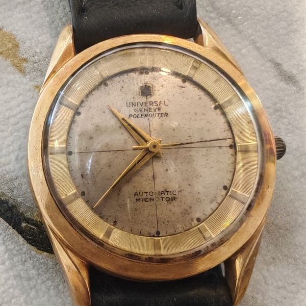 Universal Genève Polerouter Automatic Watch | WatchCharts Marketplace