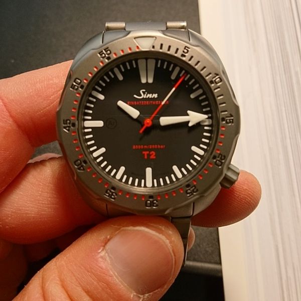 SOLD, SOLD Sinn T2 Titanium, 2000m w/r, $2300 | WatchCharts