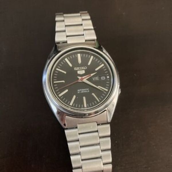 Seiko 5 Sports Men's Black Watch -Snkl45 Dial In a snsx79 Case ...