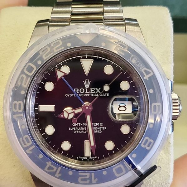 Sold!Rolex GMT Master II 116710BLRO Full set with nothing missing!! No ...