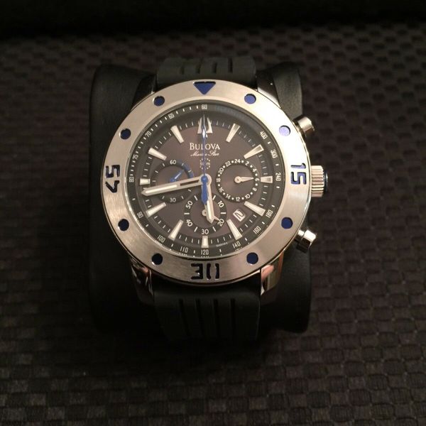 Bulova Men's 98B165 Marine Star Chronograph Watch | WatchCharts Marketplace