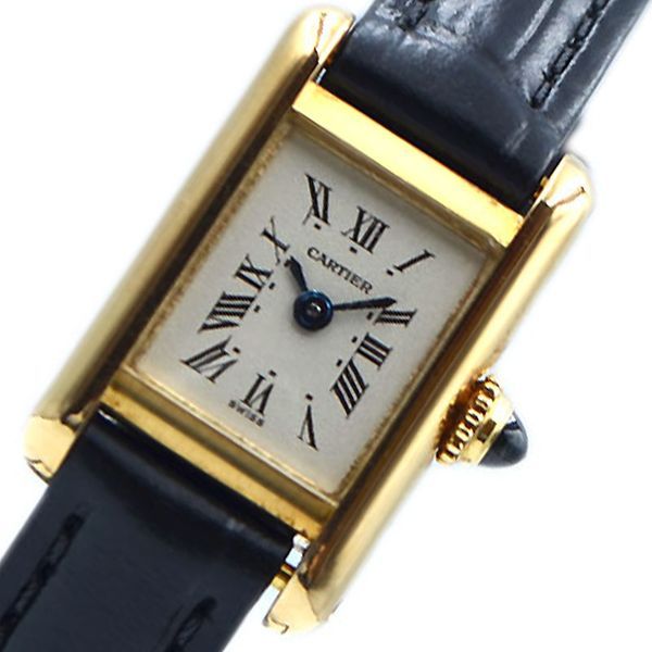Cartier Cartier Mini Tank W1501856 White Quartz Ladies Watch [Used ...