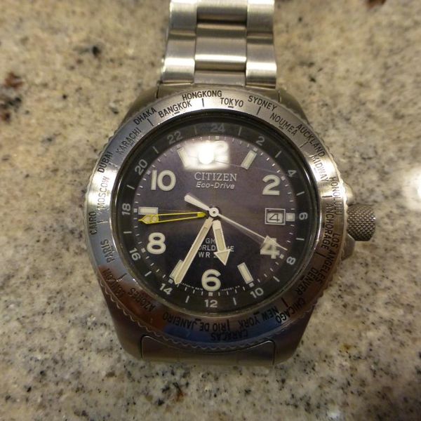 SOLD: Citizen GMT World Time WR 200 = $100 shipped | WatchCharts ...