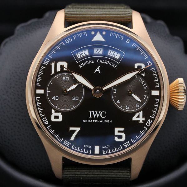 FSOT: IWC Big Pilot - Rose Gold - IW502706 - "ANTOINE DE SAINT EXUPERY ...