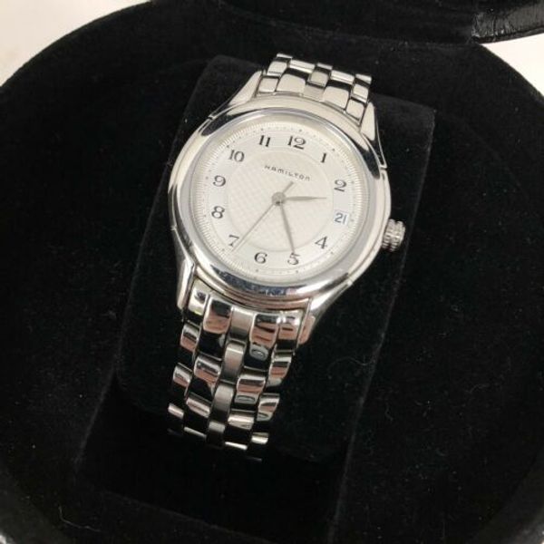 Hamilton Silver Dial Automatic Mens Wristwatch Watch 021120 ...