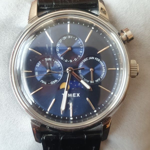 Timex Marlin TW2W51200 Marlin Moon Phase Watch | WatchCharts Marketplace