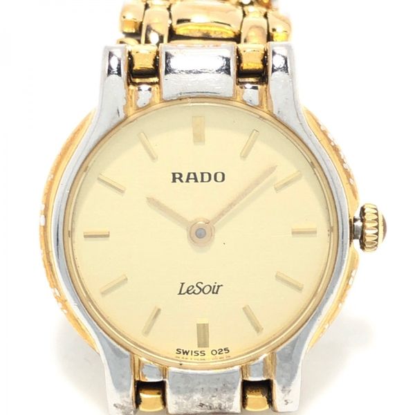 [New] [Used] RADO Watch Sapphire Crystal Gold | WatchCharts Marketplace