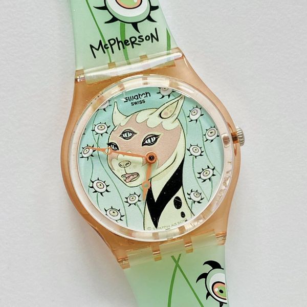 Swatch x Kidrobot - The Eyes are Watching, Tara McPherson Rare LE Watch ...