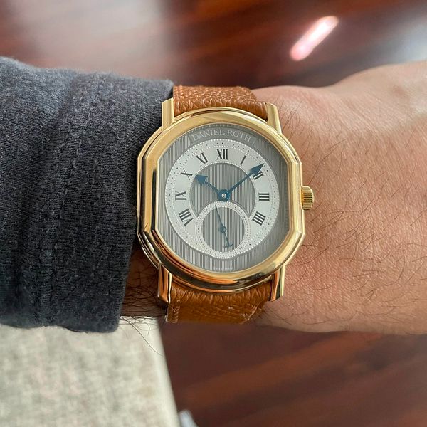 FS: Daniel Roth 1990s era - Small Seconds in YG, spectacular dial (Full ...