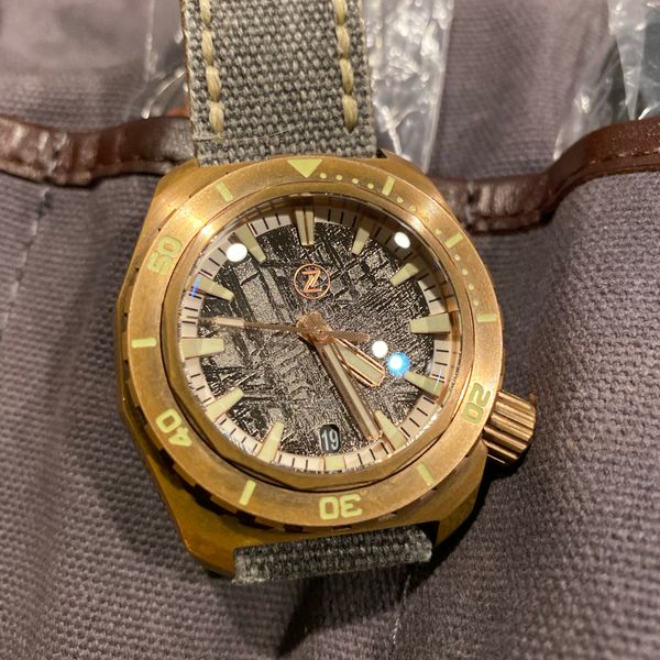 Bronze/ Meteorite Zelos Hammerhead | WatchCharts