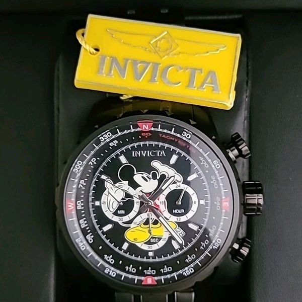 Invicta Limited Edition Mickey Mouse Watch New In Case | WatchCharts ...