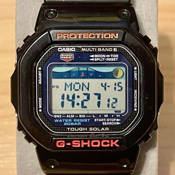 [WTS] Casio G-Shock GWX-5600-1 G-LIDE Tough Solar Atomic Multiband 6 ...