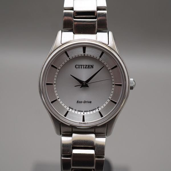 [WTS] Citizen Eco-Drive E031-S103746 Silver Dial Ladies Solar Quartz ...