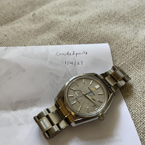 [WTS] Grand Seiko SBGA445 (SBGA415) “Winter” w/ Artem and Delugs Straps ...