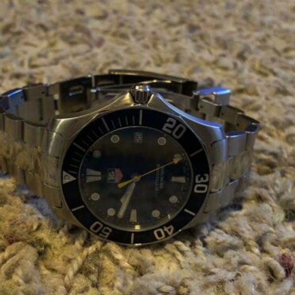 Tag Heuer Aquaracer Quartz Blue Men's WAB1112.BA0801 100% Authentic ...