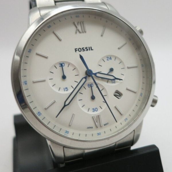 Fossil Neutra Stainless Steel Quartz Chronograph Watch - FS5433 - New ...