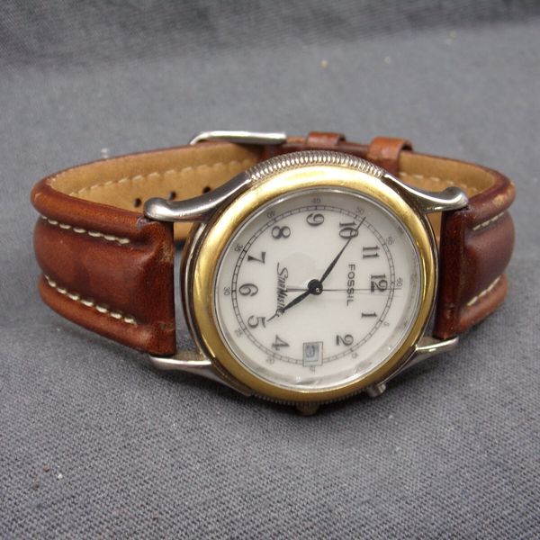 Men's FOSSIL "StarMaster" LU-2514 Watch w Backlight - New Battery ...