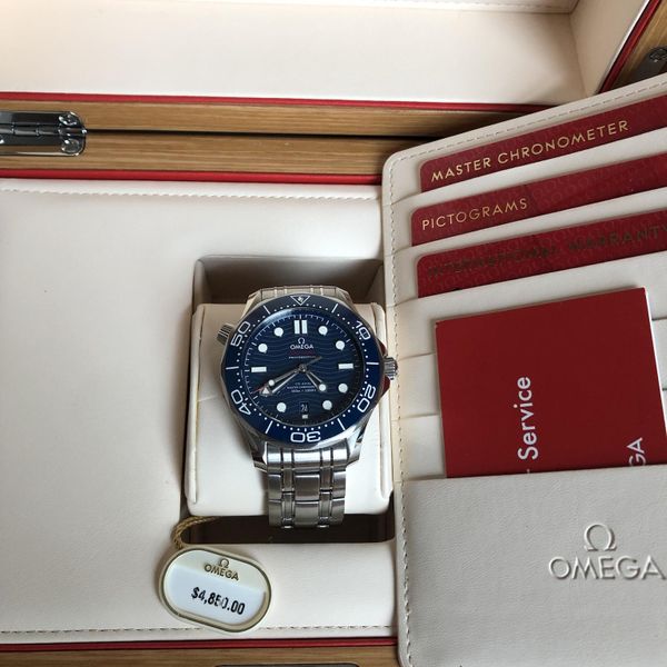 [WTS] Fullset Omega Seamaster SMP300 Blue 210.30.42.20.03.001 - $3875 ...