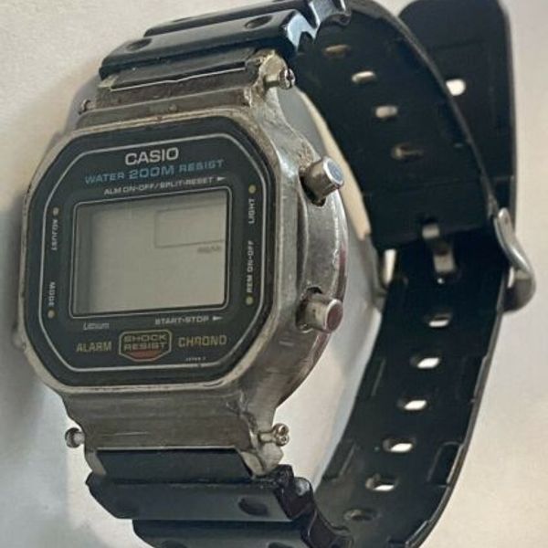 Casio alarm chrono mens digital watch 901 DW-5600 | WatchCharts Marketplace