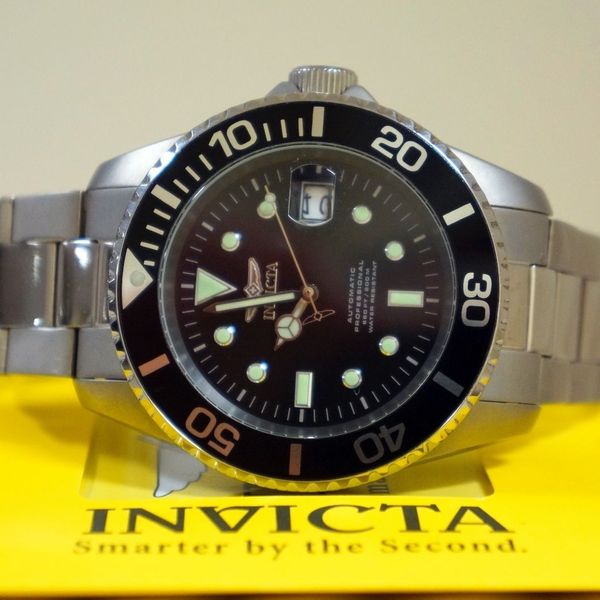 Invicta 0420 Men's Pro Diver Collection Automatic Titanium Watch ...