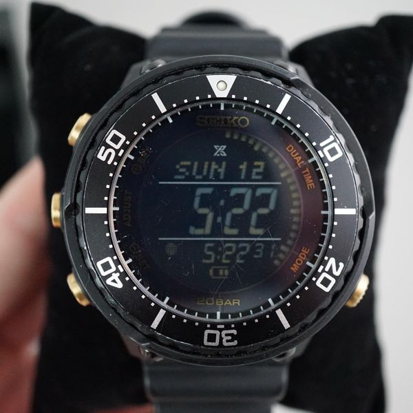 [WTS] Seiko x Lowercase Prospex SBEP005 Solar Fieldmaster Digital Watch ...