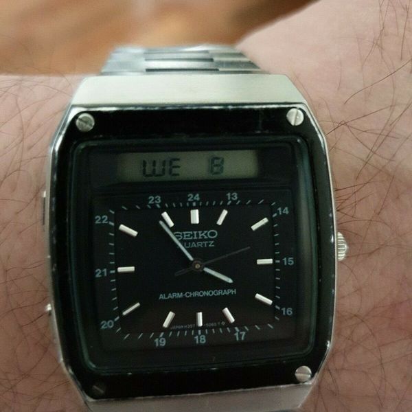 SEIKO H357 Duo "For Your Eyes Only" Watch James Bond | WatchCharts