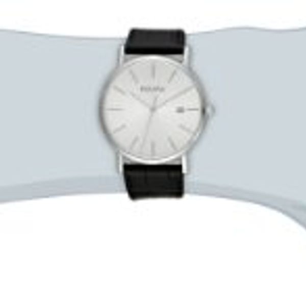 Bulova Bulova Men's 96B104 Silver Dial Dress Watch (overseas items ...