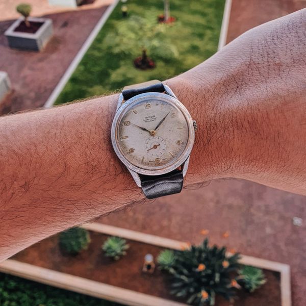 [WTS] Vintage Oversized Nidor (Buser & Cie) Small Seconds | 40 ...