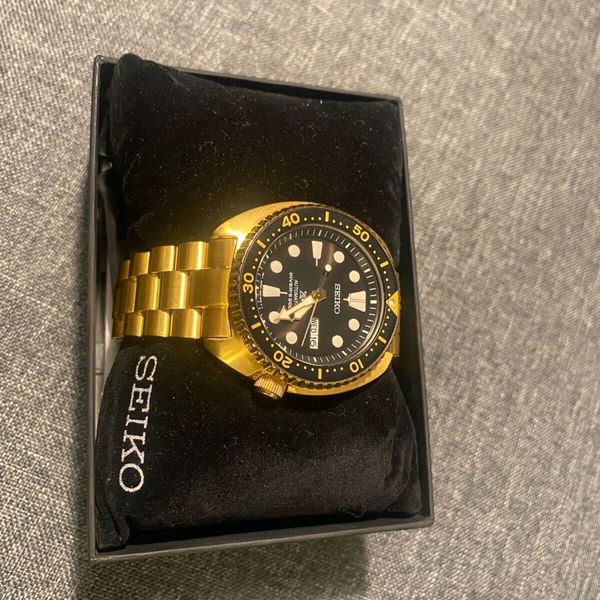 Seiko Turtle Prospex Automatic Men's Dive Black Watch - SRPC44 ...