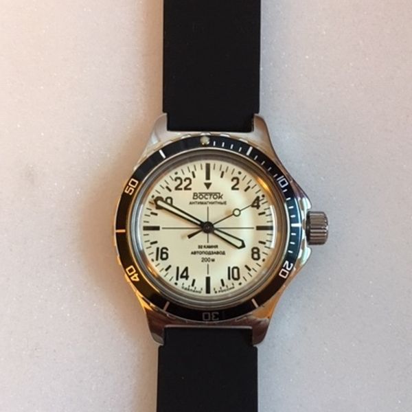 FS: Vostok Amphibian 420SE Lume dial Custom | WatchCharts