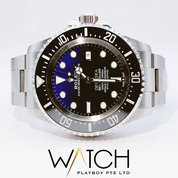 Mint 2021/05 Rolex Deepsea James Cameron - 126660 Blue Black Dial ...