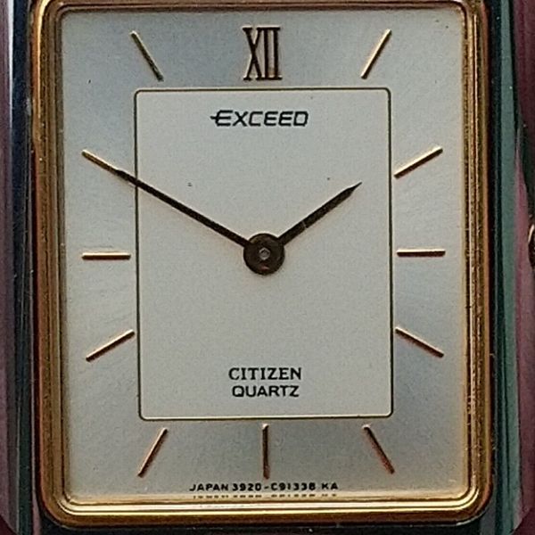 Superb Eighties Vintage Citizen Exceed Dress Watch. New Battery. Orig ...