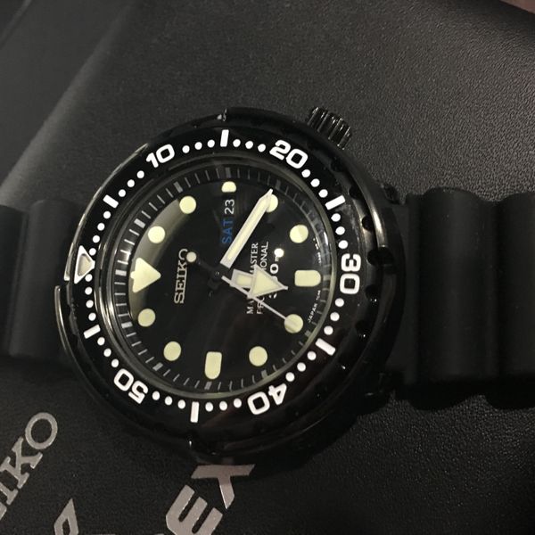 FS Seiko Ninja Tuna SBBN035 MARINE MASTER 300 7C46 Movement LNIB ...