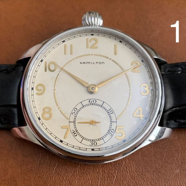 FS : Driver's Watch or Racer's Watch Custom Case Hamilton 917 Movement ...