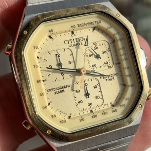 Vintage Rare Citizen SpeedMaster 3530-351096TA 37-1025 Chronograph ...