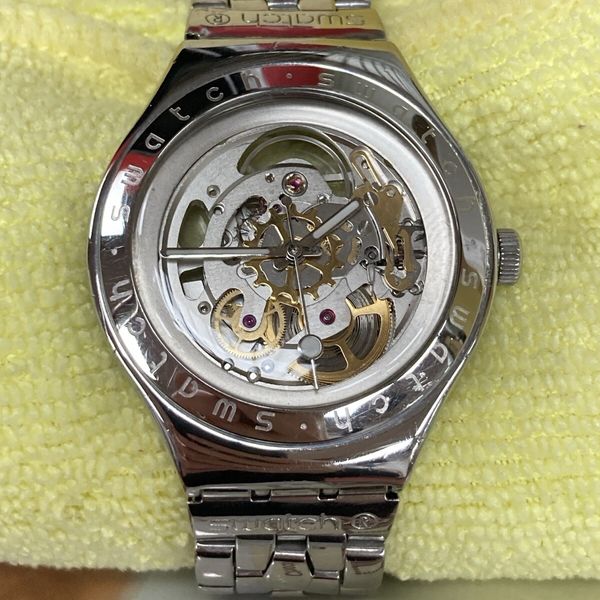 Swatch Watch Body & Soul Irony Automatic YAS100G 1997 Steel Excellent ...