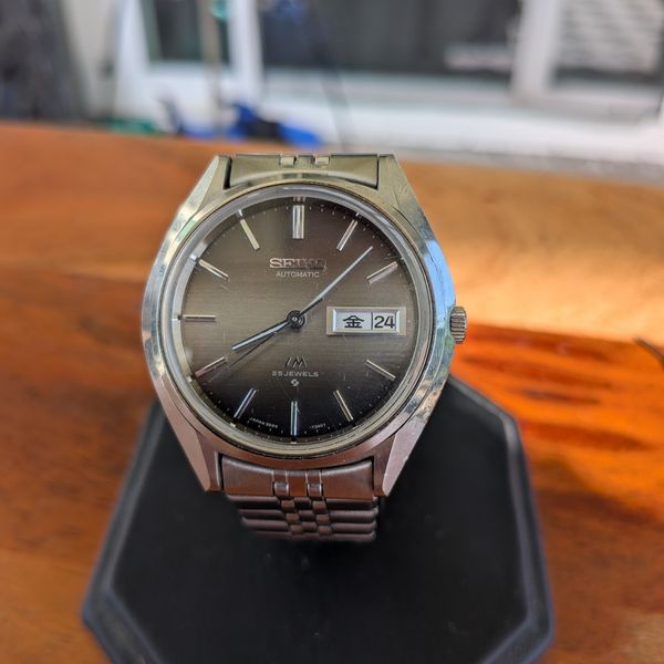 Seiko Automatic 5606-7190 25 Jewels Vintage Watch Running But Day Date Is Not | WatchCharts ...