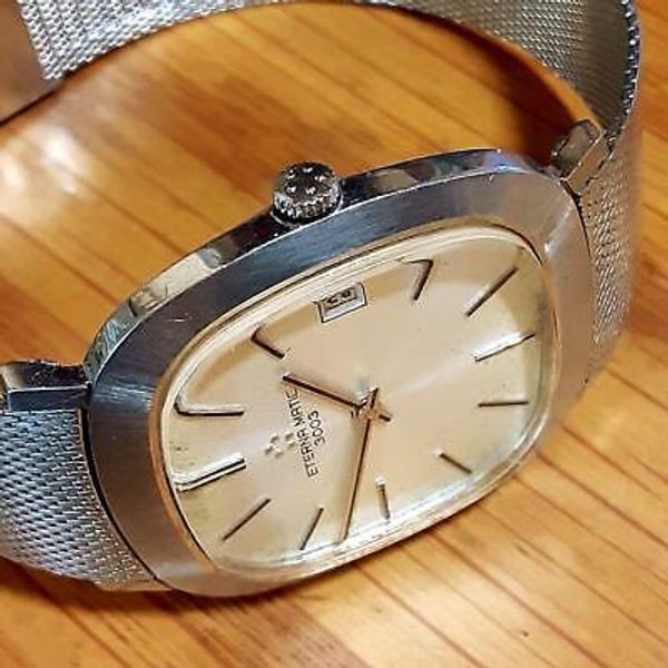 Eterna Matic 3003 Menâ s Watch Automatic Analog Square 35.5mm Vintage ...