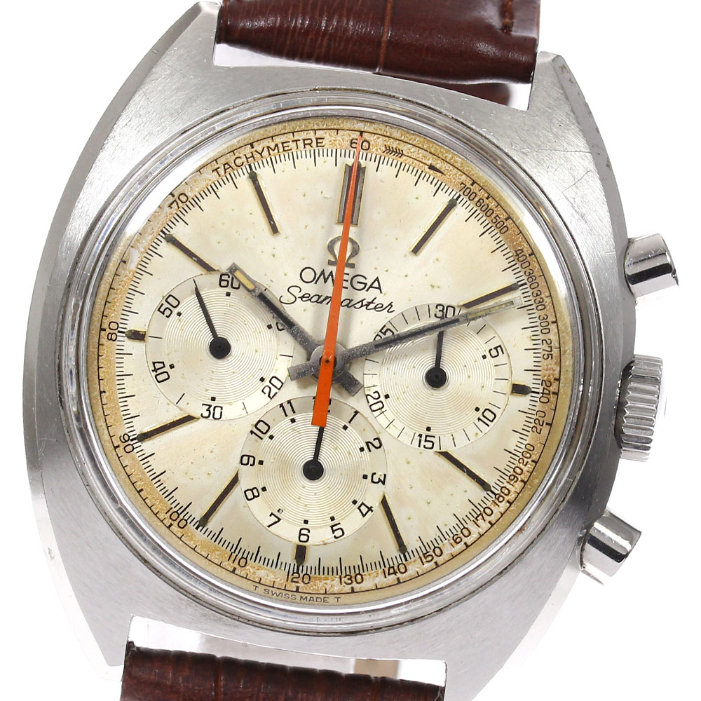 [OMEGA] Omega Seamaster Cal.861 Chronograph 145.016 Manual Winding Men ...