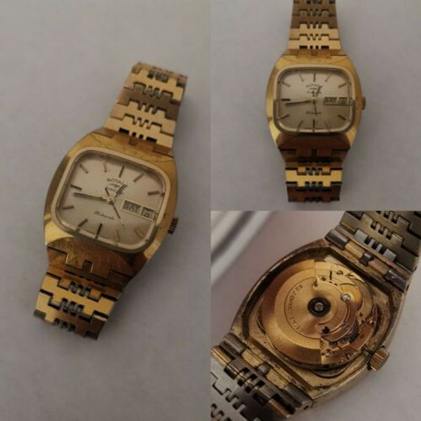 Vintage Rotary 25 Jewels Automatic Men's Watch | WatchCharts Marketplace