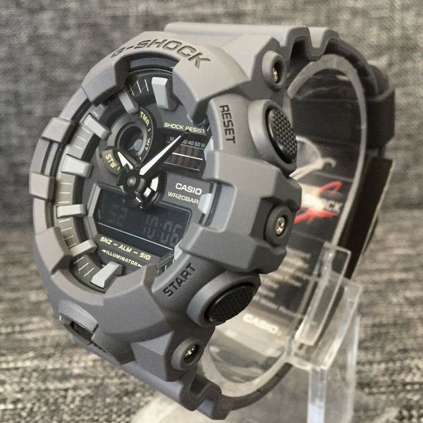 CASIO G SHOCK GA-700UC-8AER GREY LIMITED MODEL ANALOGUE & DIGITAL BRAND ...
