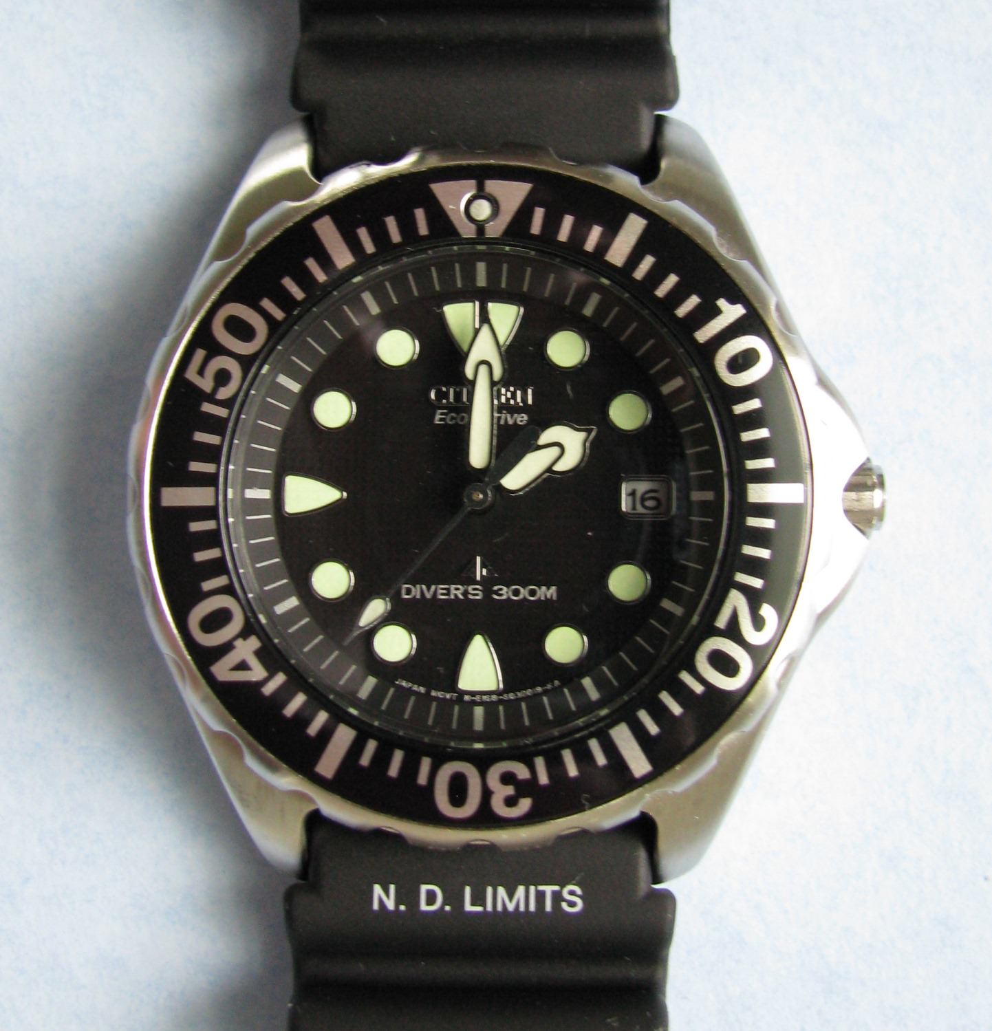 SOLD: Citizen Promaster Eco-Drive 300m Diver's BN0000-04H | WatchCharts ...