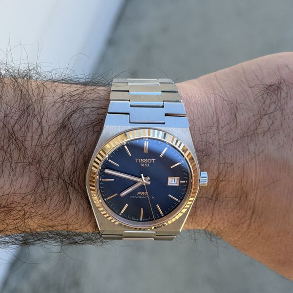[WTS] Tissot PRX 40mm with solid gold fluted bezel $1440 | WatchCharts ...