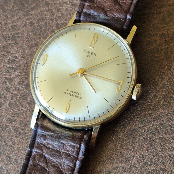 Timex 21 Marlin M72 vintage watch 1963 Ref. 6524-7263 waterproof ...