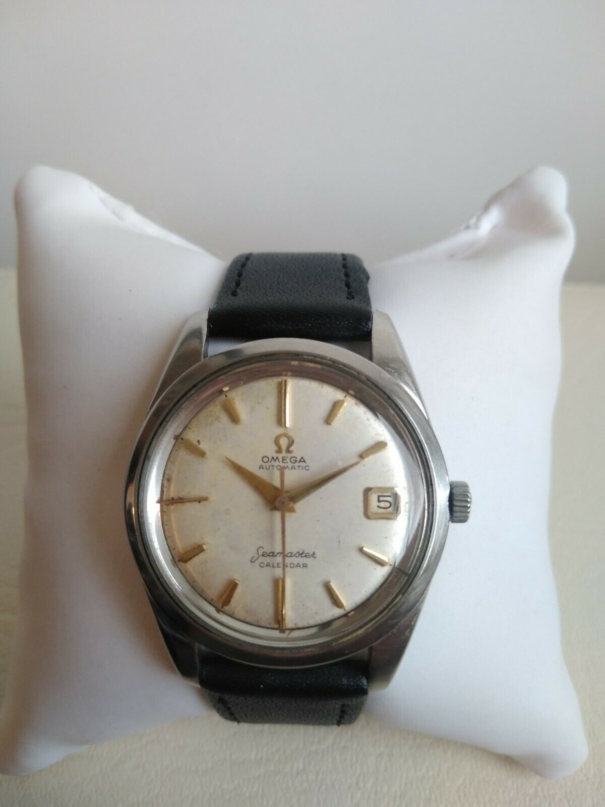 Omega Seamaster calendar automatic Cal 562Ω REF 166010 VINTAGE Original ...