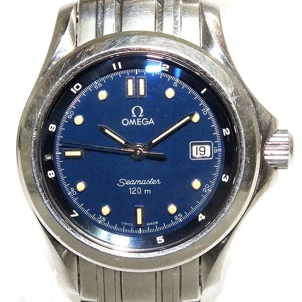 OMEGA Omega 2571.80 Seamaster Quartz Ladies Watch Second-hand goods ...