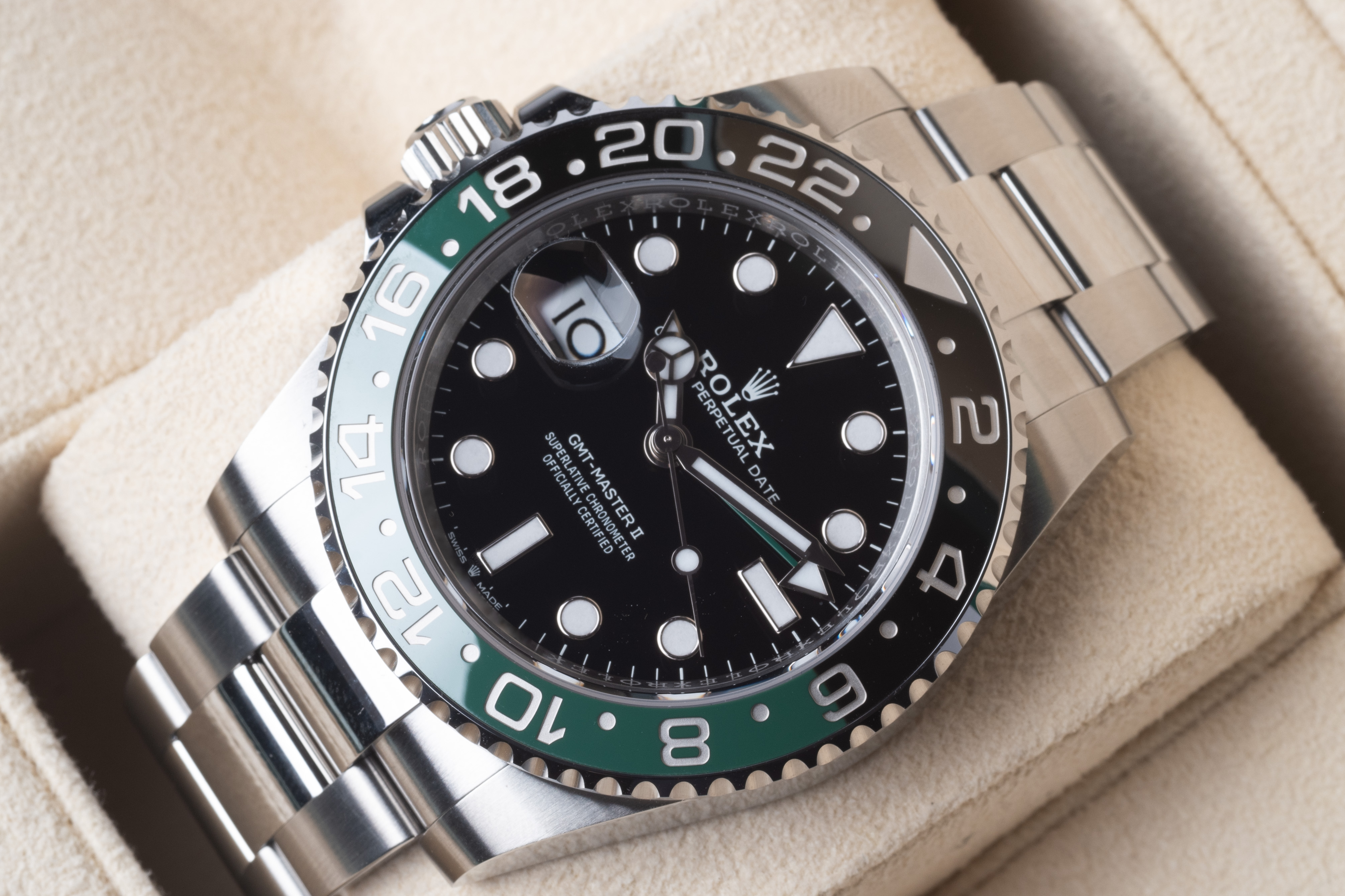 FS: Rolex GMT-Master II 126720VTNR Destro / Sprite / Green Bezel GMT ...
