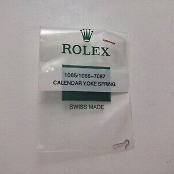 RARE ROLEX CAL 1065/1066-7087 CALENDAR YOKE SPRING GENUINE 100% ...