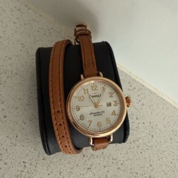SHINOLA The Birdy Double Wrap Watch | WatchCharts Marketplace